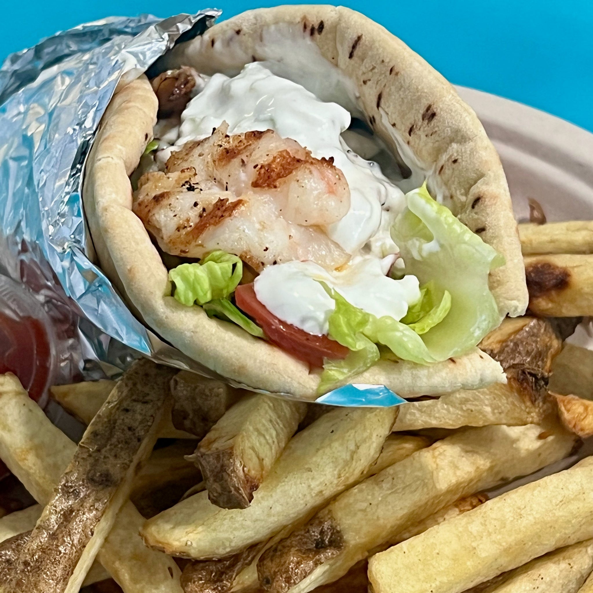 Home › Shrimp Gyro